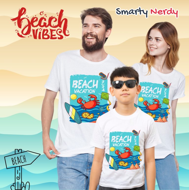 Beach Mode ON New Design Beach vacation t-shirt | Smarty Nerdy